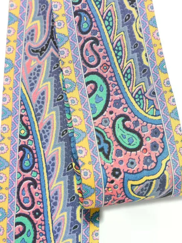 Etro Printed Silk Scarf