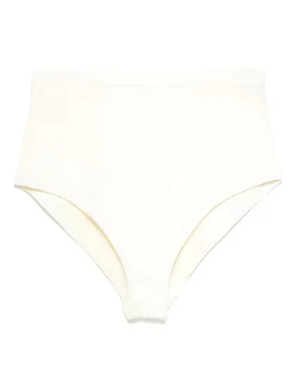 JIL SANDER High-waisted Bikini Bottom - Neutrals