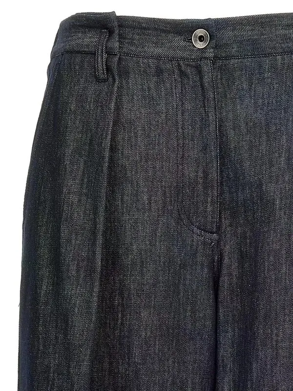 Brunello Cucinelli Pleated Trousers - Blue