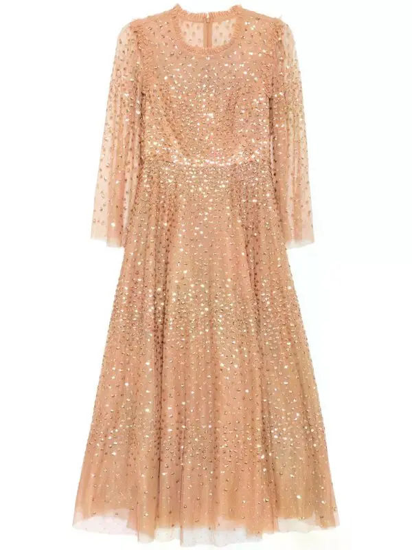 NEEDLE & THREAD Sequined Dress