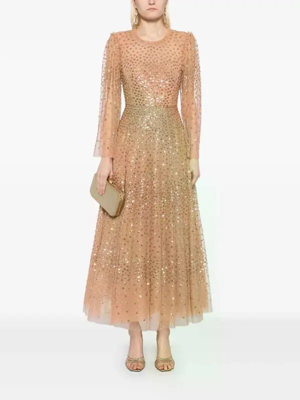 NEEDLE & THREAD Sequined Dress