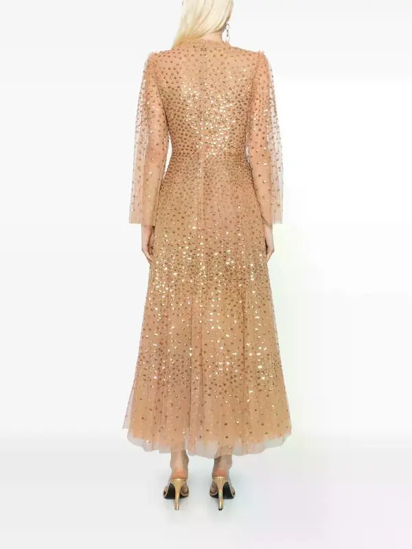 NEEDLE & THREAD Sequined Dress