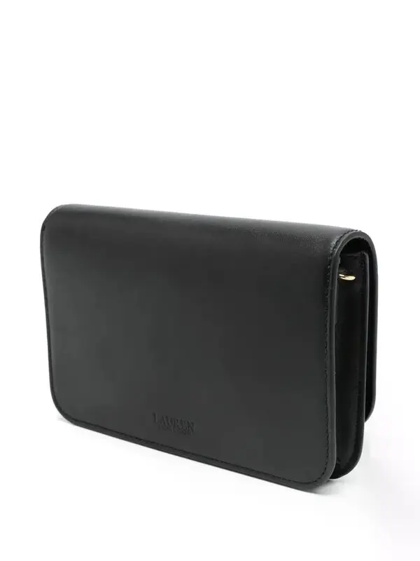 Ralph Lauren Leather Foldover Bag