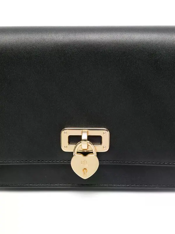 Ralph Lauren Leather Foldover Bag