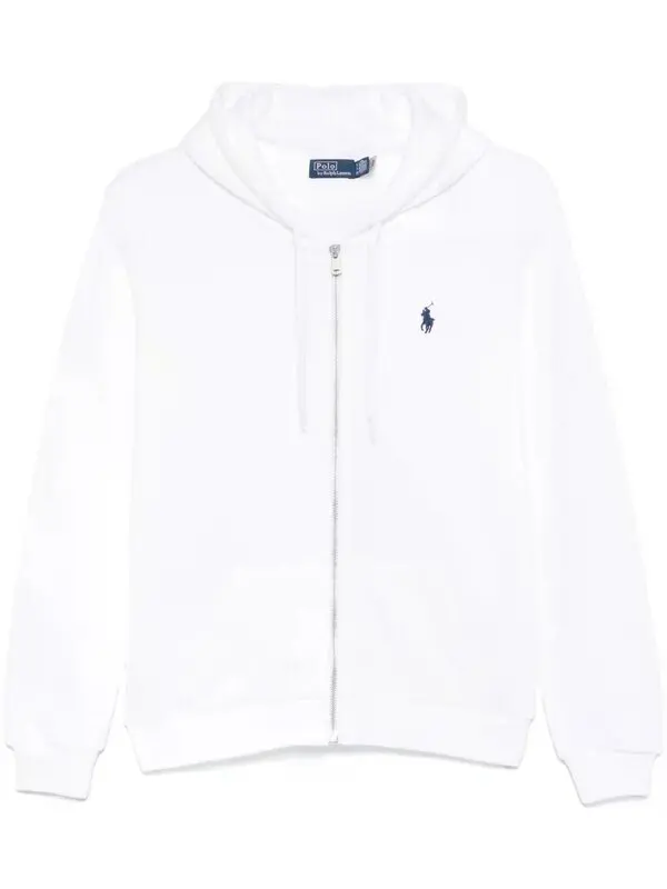 Polo Ralph Lauren Pony-embroidered Hoodie - White