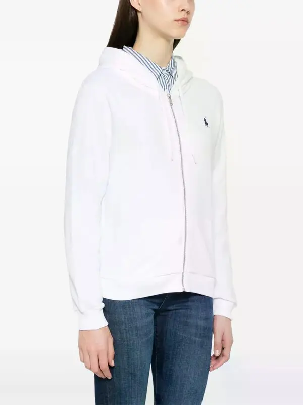 Polo Ralph Lauren Pony-embroidered Hoodie - White