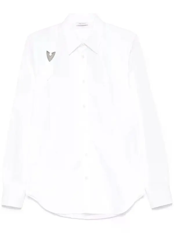 Alexander McQueen Buckle Poplin Shirt