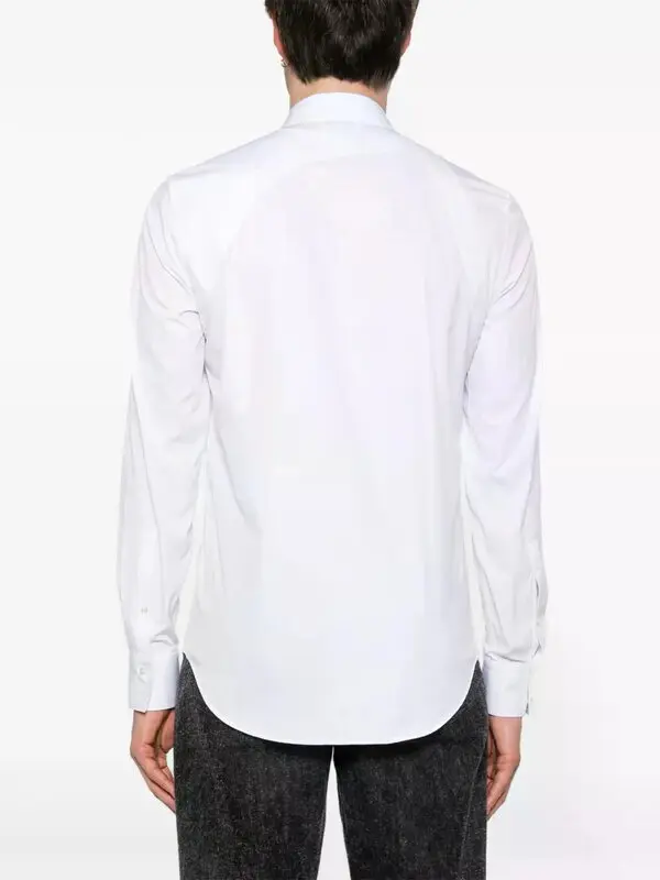 Alexander McQueen Buckle Poplin Shirt