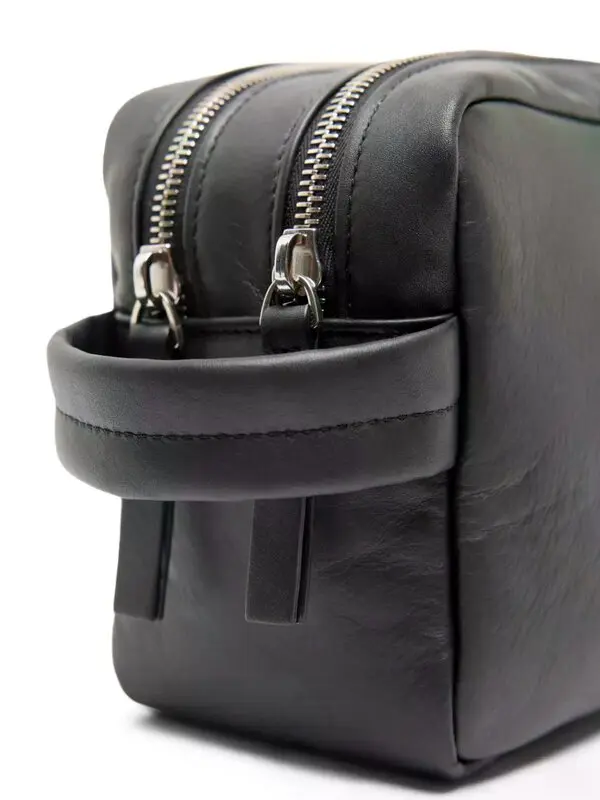 Marsèll Comparto Leather Wash Bag
