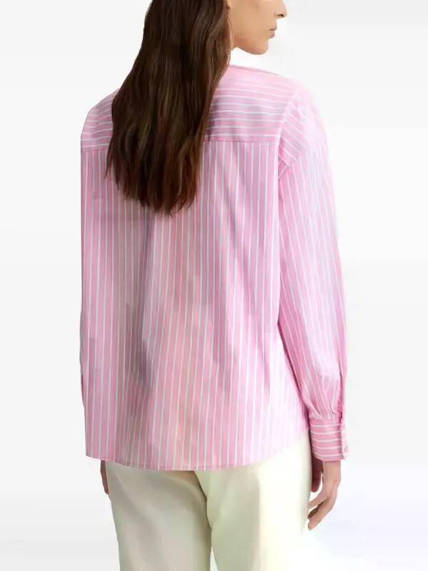 Liu Jo Ruched Striped Shirt