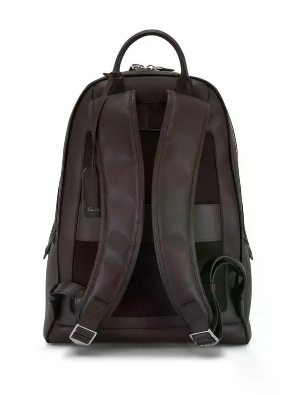 Santoni Leather Backpack