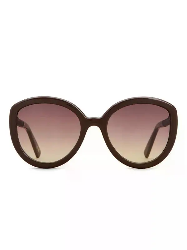 TOD'S Logo-engraved Sunglasses - Red