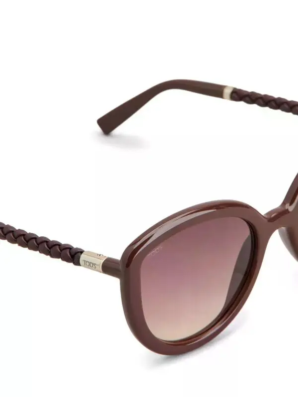 TOD'S Logo-engraved Sunglasses