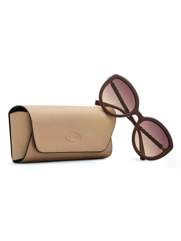TOD'S Logo-engraved Sunglasses