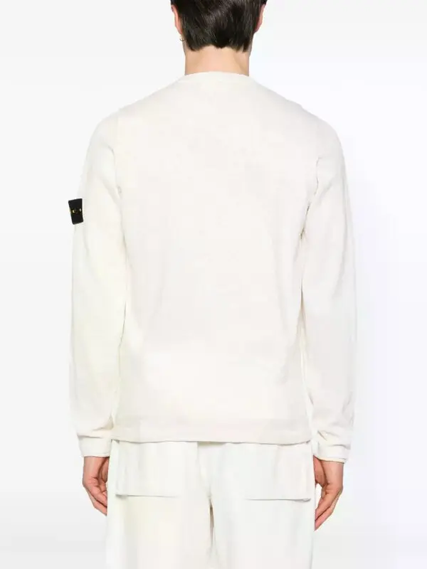 Stone Island Compass-patch Sweater - Neutrals