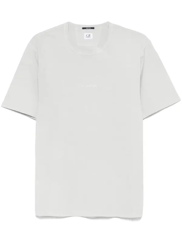 C.P. COMPANY Logo-print T-shirt - Blue