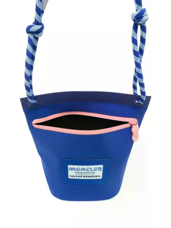 Moncler X Salehe Bembury Amoeba Shoulder Bag - Blue