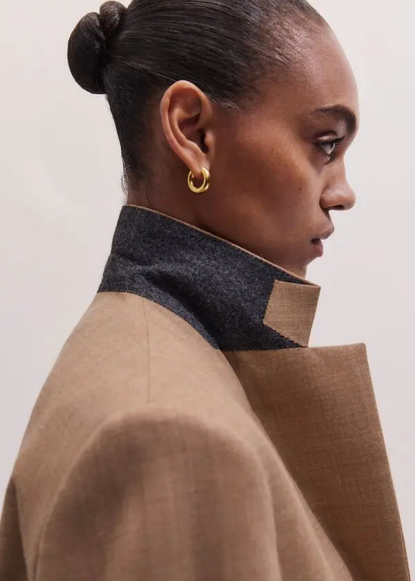 ME+EM Icon Oversized Blazer - Biscuit