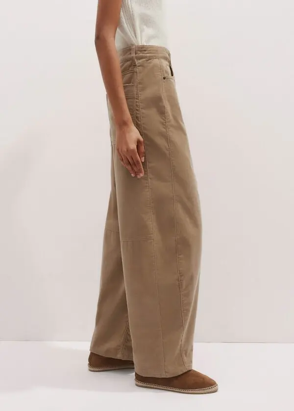 ME+EM Washed Cord Extreme Seam Pant