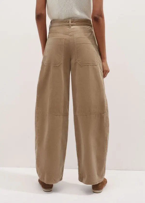 ME+EM Washed Cord Extreme Seam Pant