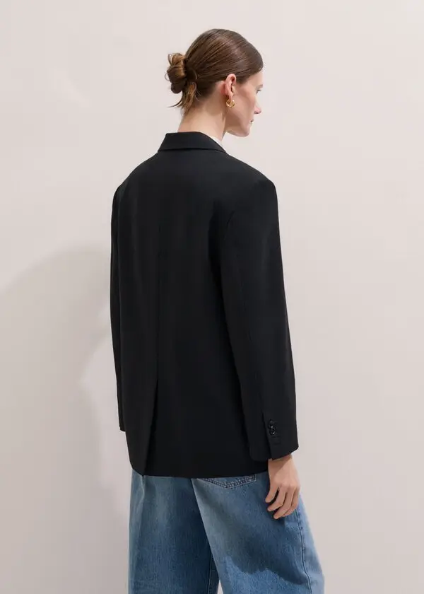 ME+EM Oversized Blazer - Black