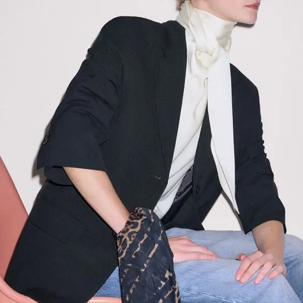 ME+EM Oversized Blazer - Black