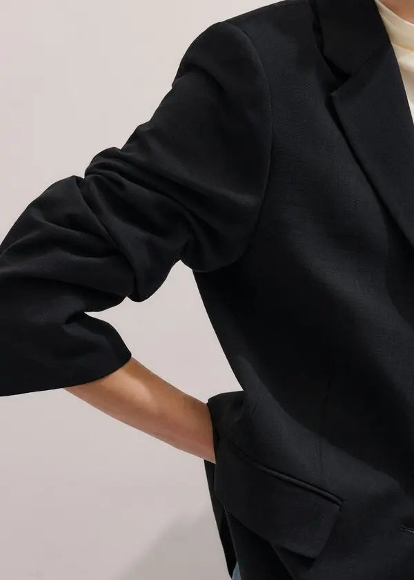 ME+EM Oversized Blazer - Black