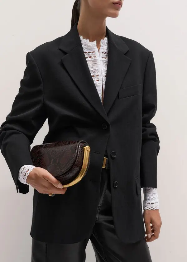 ME+EM Oversized Blazer - Black