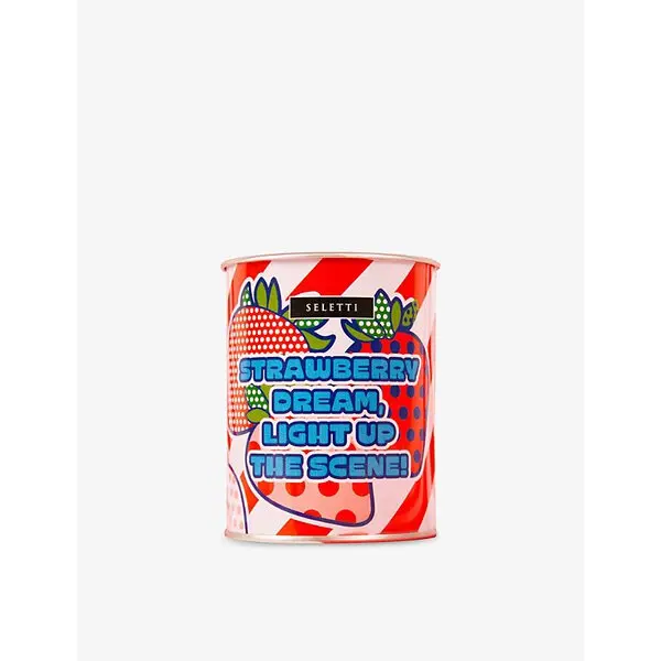 SELETTI Flirty Glow Strawberry Scented Wax Candle