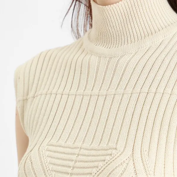 Rick Owens Knitted Turtleneck Top