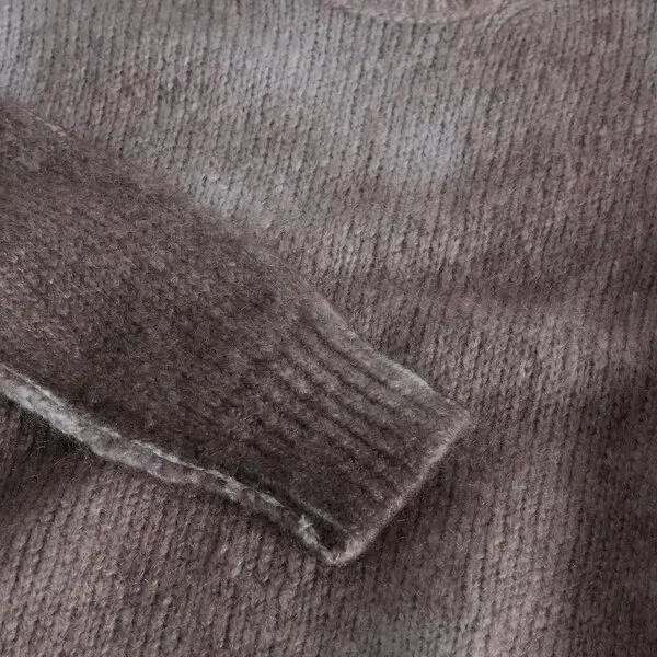 Acne Studios Koros Mohair Sweater - Anthracite Grey