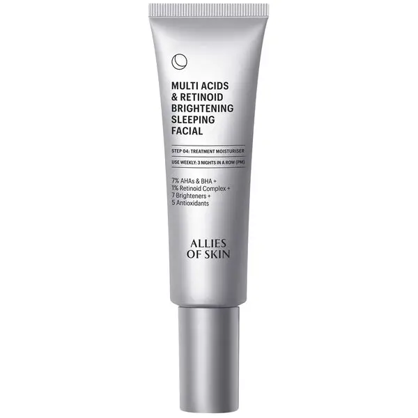 ALLIES OF SKIN Multi Acids & Retinoid Brightening Sleeping Facial 48ml - One-color