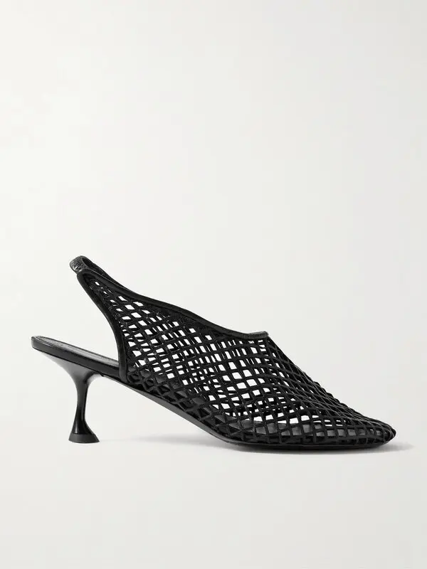 Proenza Schouler Tee" Slingback Pumps - Black