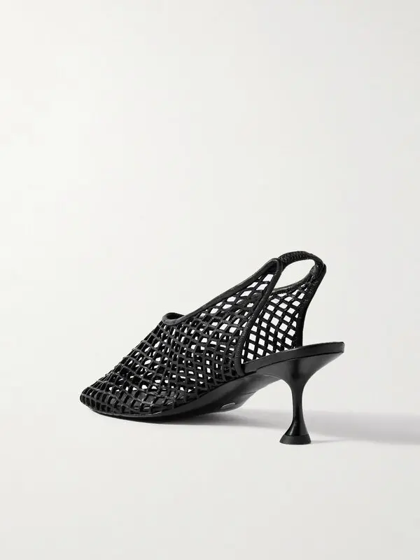 Proenza Schouler Tee" Slingback Pumps - Black