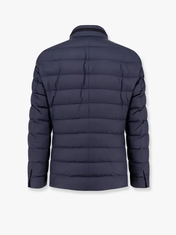 Moncler Carrelet Jacket With Zip And Buttons