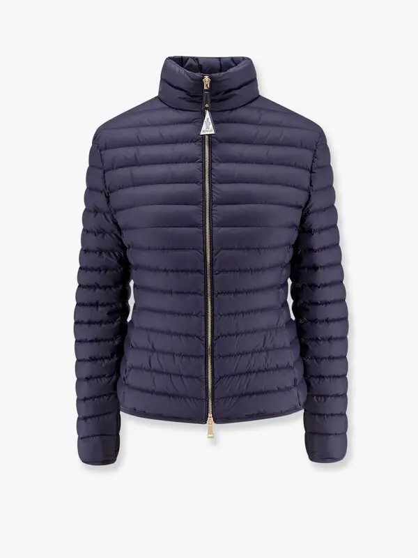 Moncler Padded And Quilted Jacket - Blue