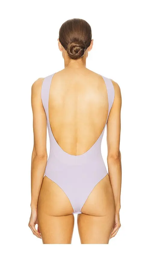 HELSA Jolene Knit Bodysuit - Lavender