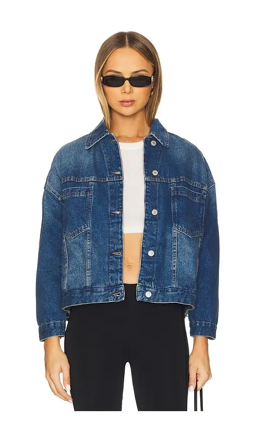 Free People X We The Free Opal Swing Denim Jacket