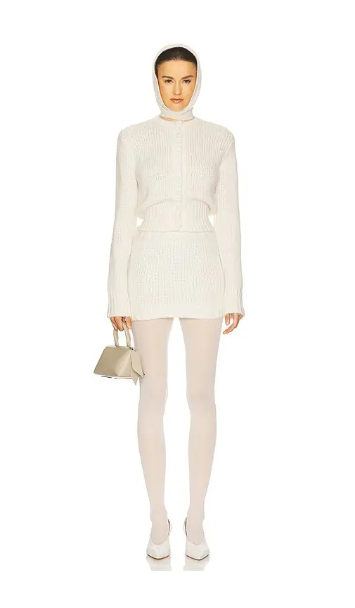 HELSA Annabelle Cardigan - Ivory