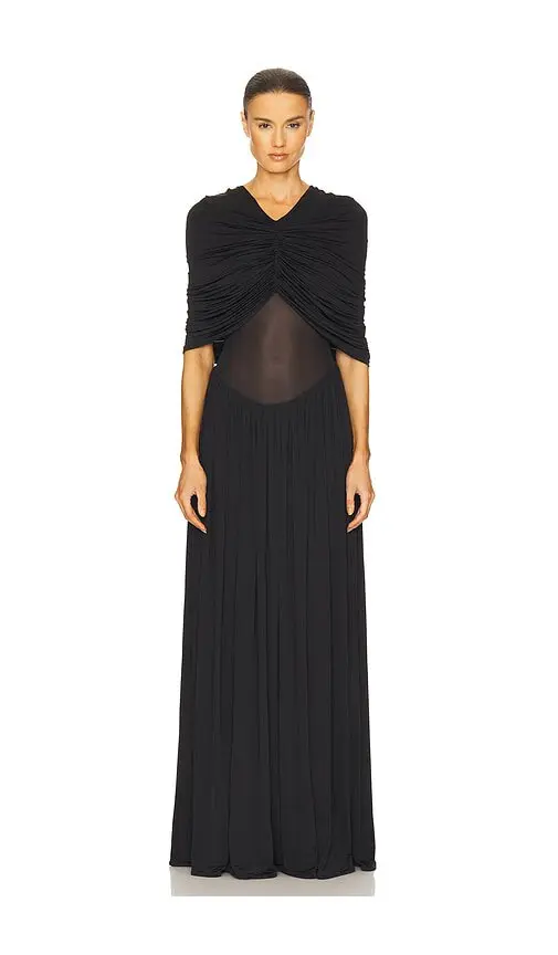 HELSA Philomena Jersey Maxi Dress