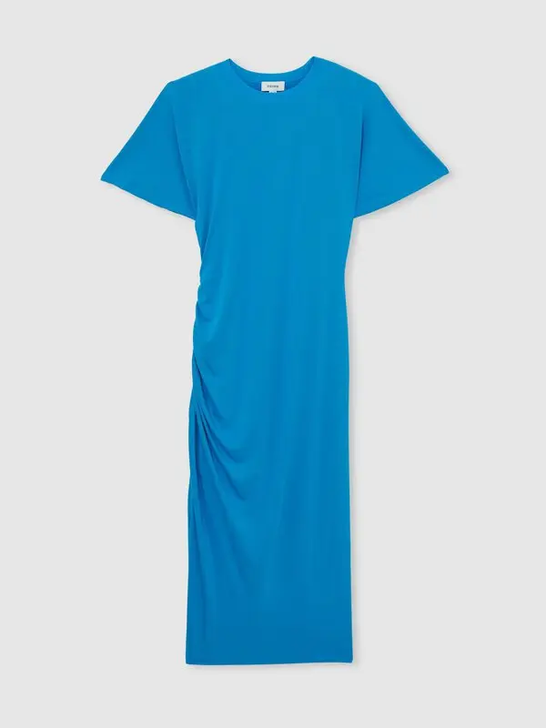 REISS Tulia Modal-blend Midi Dress