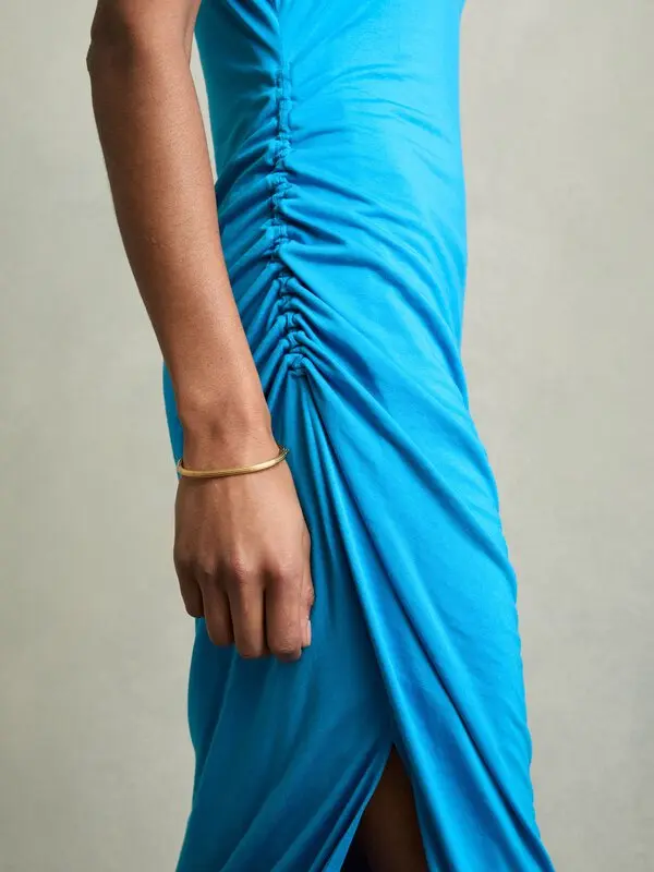 REISS Tulia Modal-blend Midi Dress