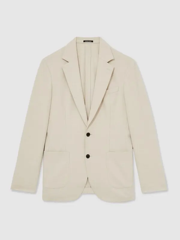 REISS Found Blazer Single-breasted Stretch Suit Blazer Slim-fit