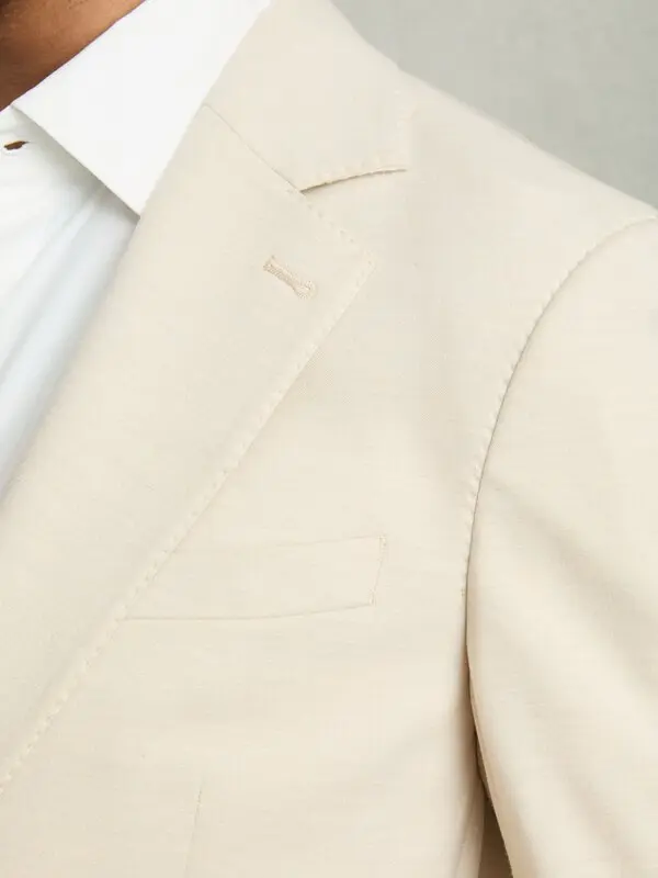 REISS Found Blazer Single-breasted Stretch Suit Blazer Slim-fit