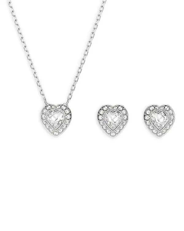 SWAROVSKI Ariana Grande Heart Halo Set - Silver