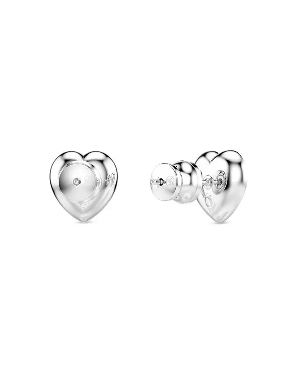 SWAROVSKI Ariana Grande Crystal Heart Stud Earrings - Silver