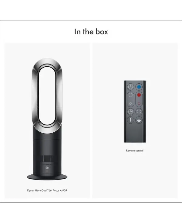 DYSON Hot+cool Jet Focus Fan Heater Am09