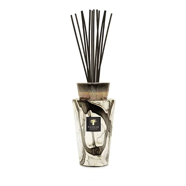 BAOBAB COLLECTION Totem Stones Marble Luxury Large Bottle Diffuser, 169 Oz - No Color