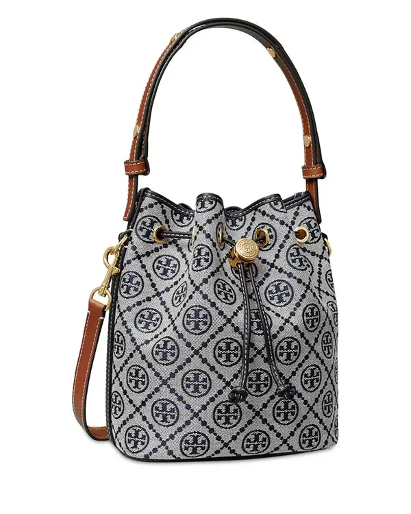 Tory Burch T Monogram Bucket Bag