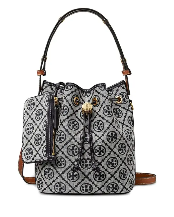 Tory Burch T Monogram Bucket Bag